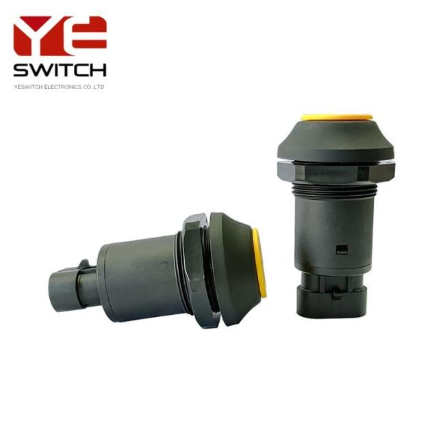 Yeswitch M30 IP67 Agricultural Machinery Push Button Switch