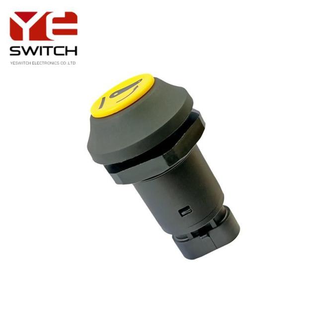 Yeswitch M30 IP67 Agricultural Machinery Push Button Switch