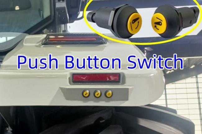 Yeswitch M30 IP67 Agricultural Machinery Push Button Switch
