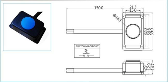 High-Performance Multi-Functional Waterproof Push Button Switch with Wire
