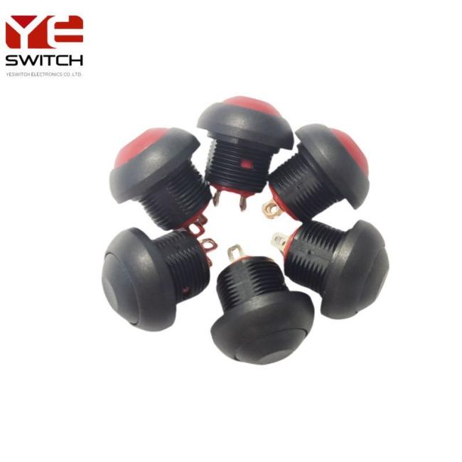 Threaded Bushing 12 mm Momentary Sealed Pushbutton Switches