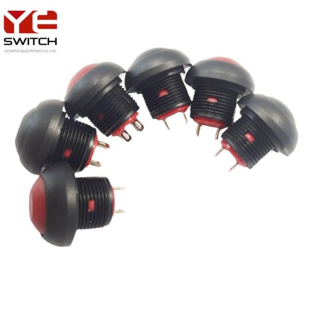 Threaded Bushing 12 mm Momentary Sealed Pushbutton Switches