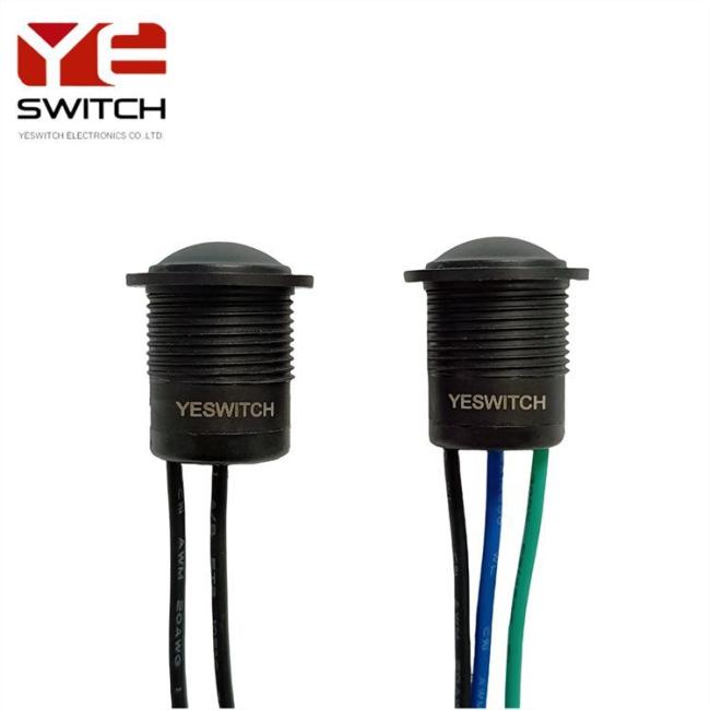 Yeswitch 16mm Momentary Anti-Vandal Push Button Switch with Wire