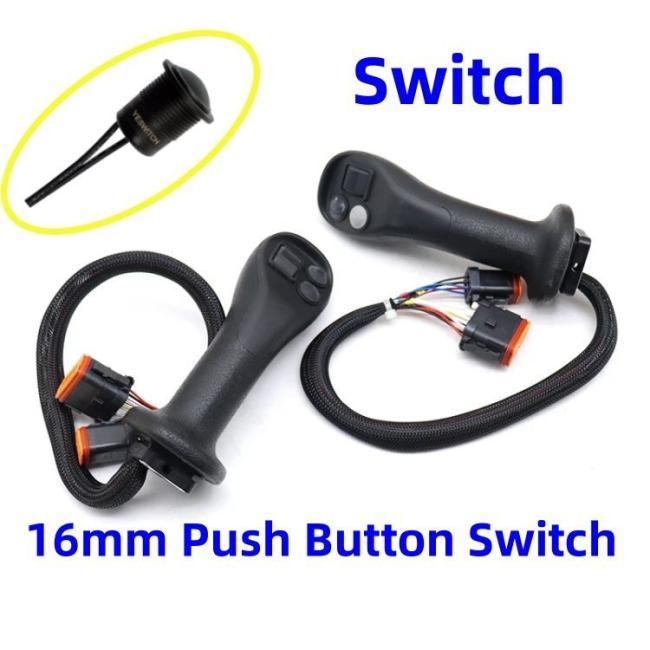 Yeswitch 16mm Momentary Anti-Vandal Push Button Switch with Wire