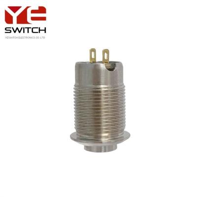 China Doorbell 1.8mm Metal Button Switch 24VDC 12mm Push Button Switch for sale