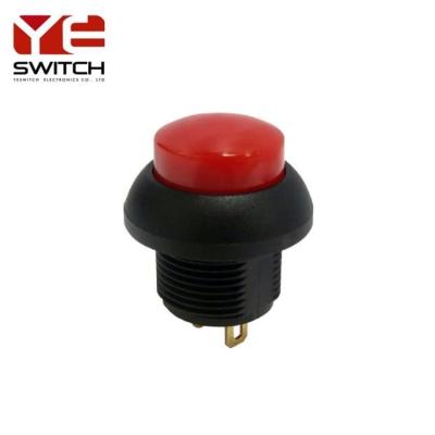 China Home Appliance Waterproof Push Button Switch 400mA 32VAC Latching On Off Switch for sale