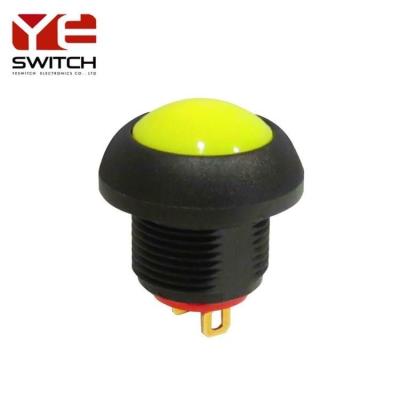 China Home Appliance Waterproof Push Button Switch 400mA 32VAC Latching On Off Switch for sale