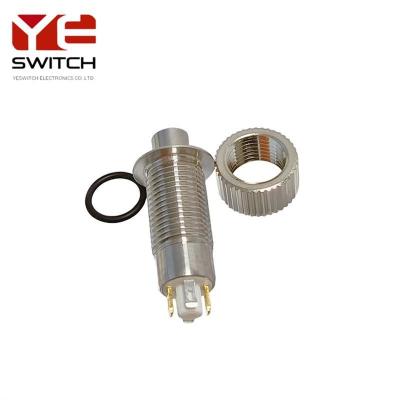 China 5mm To 14nm Metal Push Button Switch   Normally Closed Push Button Switch 350GF for sale