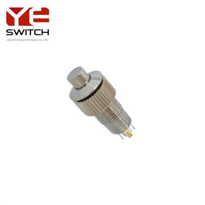 China Home Appliance Metal Push Button Switch Momentary 14nm Waterproof Push Button Switch for sale
