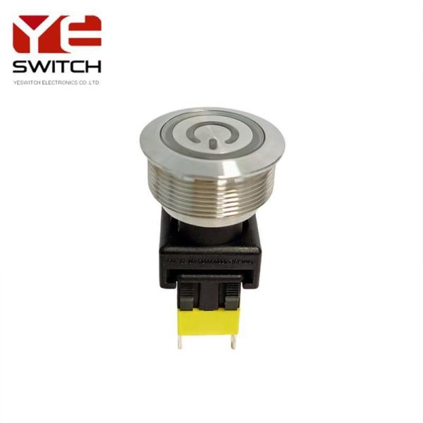 Quality 25mm 30mm Metal Push Button Switch  Normally Closed Button Switch ROHS for sale