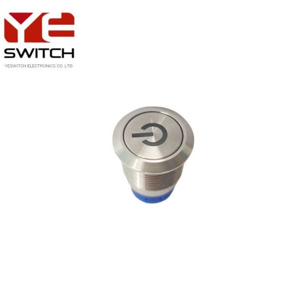 Quality 19mm Momentary Metal Push Button Switch ODM Normally Closed Push Button 500VDC for sale