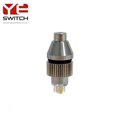 China On Off Momentary Metal Push Button Switch Self Lock 8mm Momentary Switch for sale