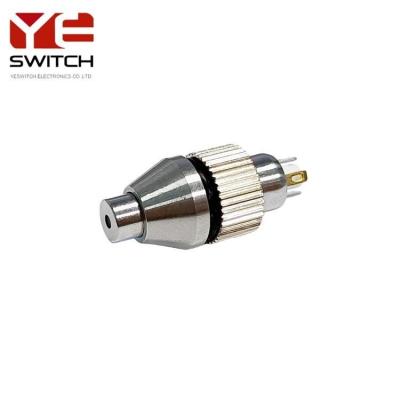 China On Off Momentary Metal Push Button Switch Self Lock 8mm Momentary Switch for sale