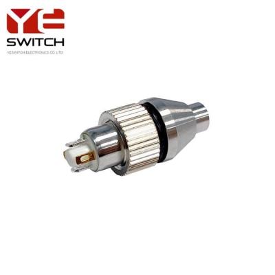 China On Off Momentary Metal Push Button Switch Self Lock 8mm Momentary Switch for sale