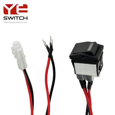 China Double Pole Rocker Switch 20m Ohm 3 Position Momentary Toggle Switch for sale