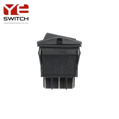 China Momentary Lock Rocker Toggle Switch 250VAC Heavy Duty Momentary Switch for sale