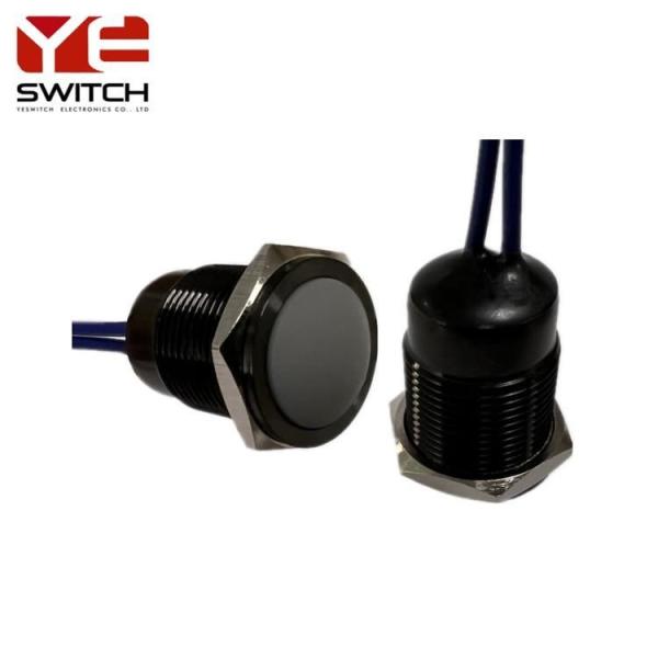 Quality 16mm IP68 Waterproof Push Button Metal Waterproof Push Button for sale
