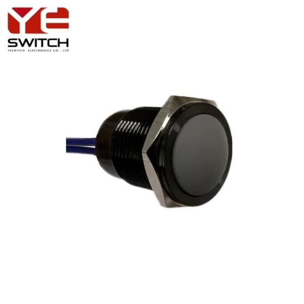 Quality 16mm IP68 Waterproof Push Button Metal Waterproof Push Button for sale