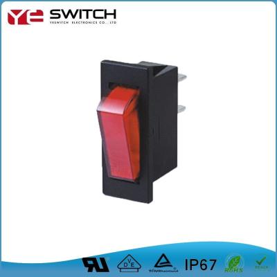 China Illuminated 10A 16A Automotive Rocker Switch for sale