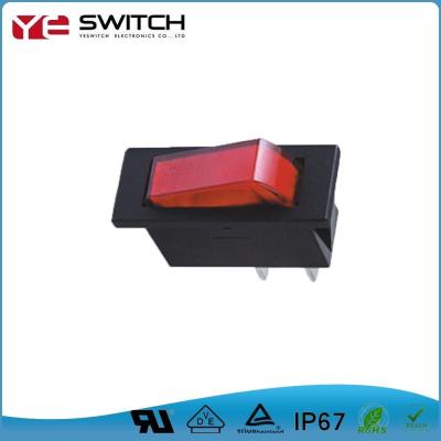 China Illuminated 10A 16A Automotive Rocker Switch for sale