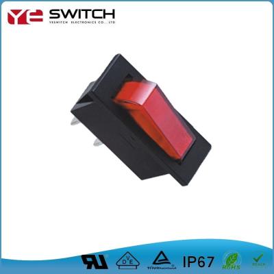 China Illuminated 10A 16A Automotive Rocker Switch for sale