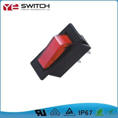 China Illuminated 10A 16A Automotive Rocker Switch for sale