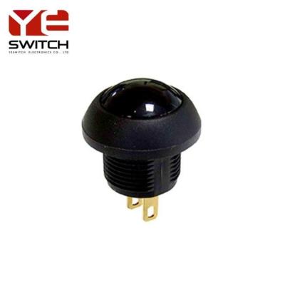 China Mini Waterproof Momentary Switch Push Button Plastic 24VDC 220VAC for sale
