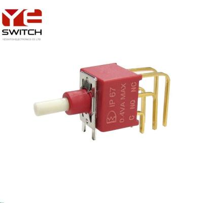 China 12mm Sealed Waterproof Momentary Switch Auto Parts Explosion Proof Push Button for sale