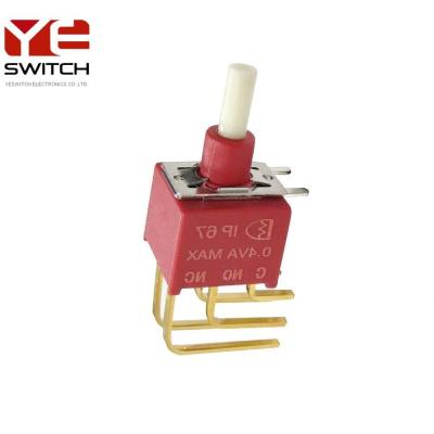 China 12mm Sealed Waterproof Momentary Switch Auto Parts Explosion Proof Push Button for sale