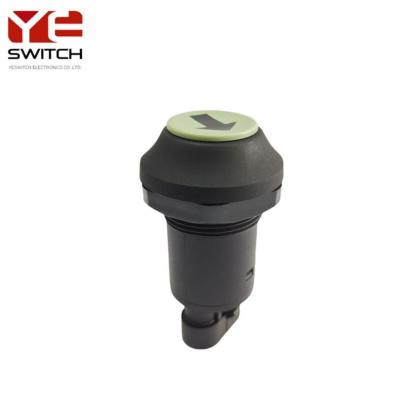 China Tractor Hydraulic Push Button Switch 30mm IP67 Electronic Push Switch for sale