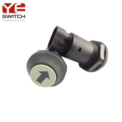 China Tractor Hydraulic Push Button Switch 30mm IP67 Electronic Push Switch for sale