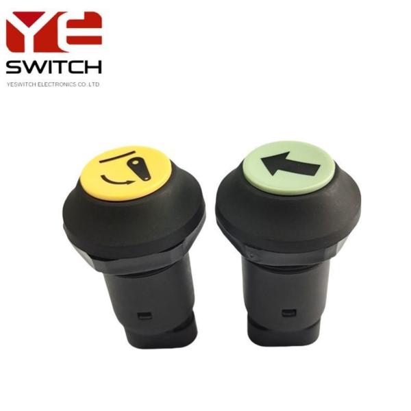 Quality 3mm 400mA PTO Switch Control Tractor Hydraulic Electronic Push Button IP67 for sale