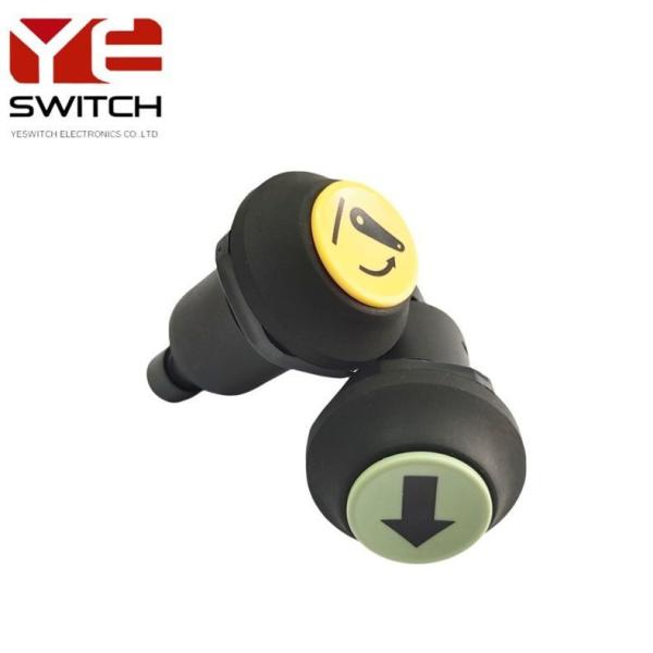 Quality 3mm 400mA PTO Switch Control Tractor Hydraulic Electronic Push Button IP67 for sale