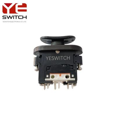 China 500V Black 3A 2rocker Switch IP67 Locking Light Switch for sale