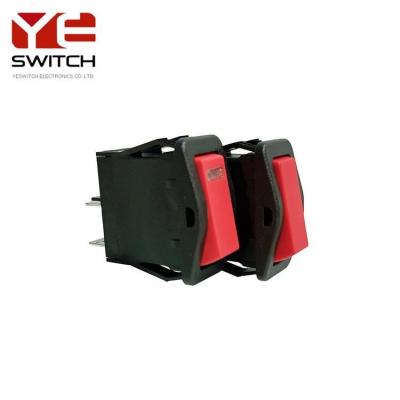 China 16A Rocker Round Momentary Switch  High Current Custom Push Button for sale