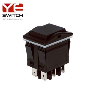 China Agricultural Equipmen Rocker Switch IP67 Illuminated Button Switch Waterproof for sale