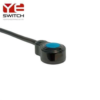China Wire Terminal Waterproof Button Switch 50mA 12VDC Momentary Contact Switch for sale
