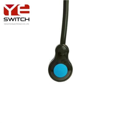 China Wire Terminal Waterproof Button Switch 50mA 12VDC Momentary Contact Switch for sale
