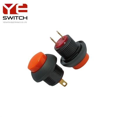 China IP68 Waterproof Push Button Switch 12mm Momentary Electrical Switch 500000 Cycles for sale