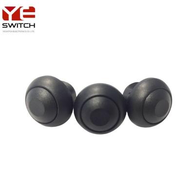 China Threaded Bushing Automotive Push Button Starter Switch Momentary Sealed Surface Mount for sale
