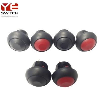 China Threaded Bushing Automotive Push Button Starter Switch Momentary Sealed Surface Mount for sale