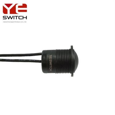 China Wired Low Profile Mechanical Switches 16mm Electronics Low Profile Push Button for sale