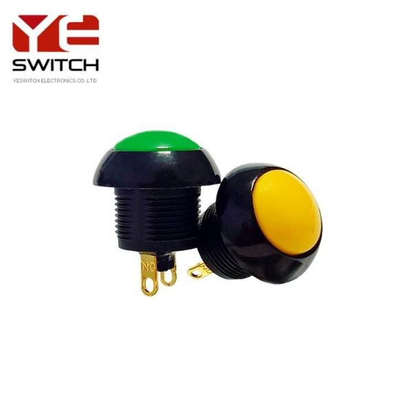 Quality 28VDC 5A ABS Automotive Push Button Switch 12mm IP67 for sale