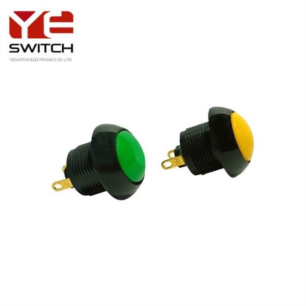 Quality 28VDC 5A ABS Automotive Push Button Switch 12mm IP67 for sale