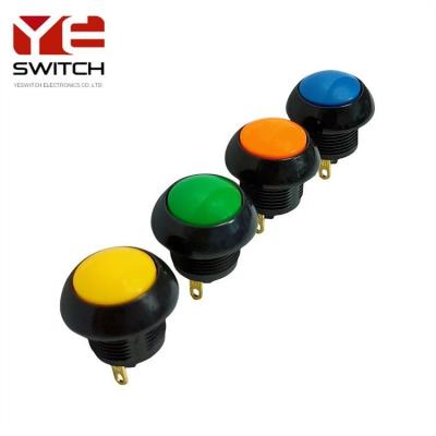 China Single Pole Waterproof Push Button Switch Momentary Dome Push Button for sale