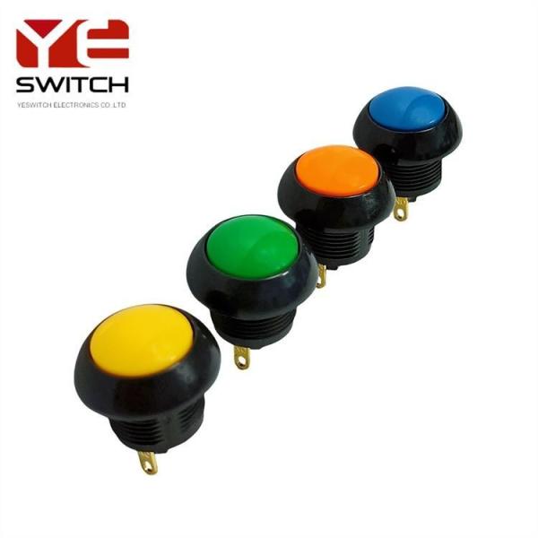 Quality Single Pole Waterproof Push Button Switch Momentary Dome Push Button for sale