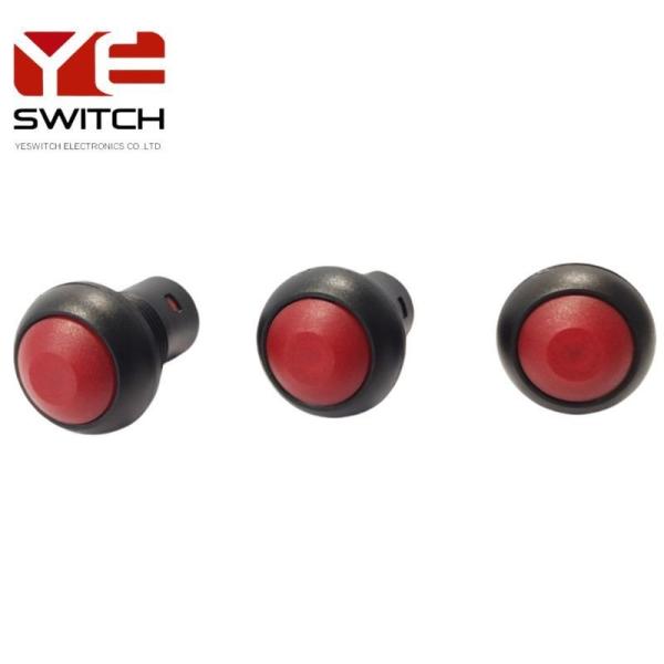Quality 24VDC Waterproof Momentary Push Button Self Lock Interlock Push Button Switch for sale