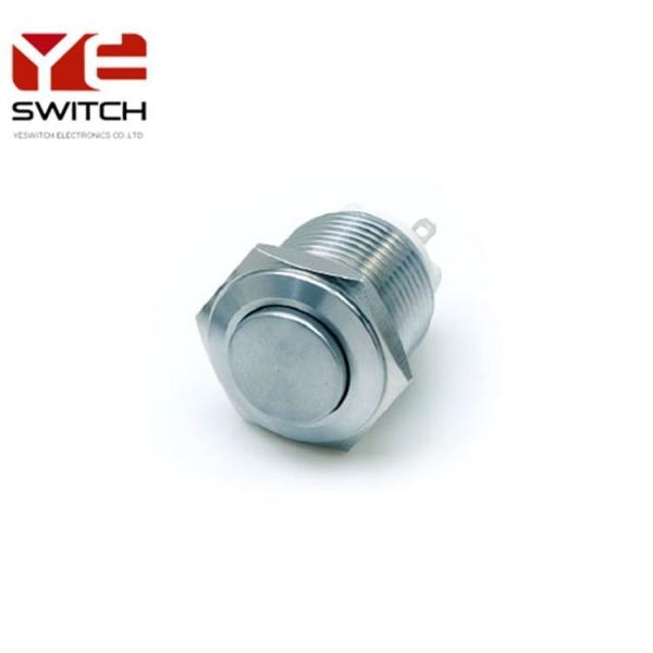 Quality Anti Vandal Metal Push Button 16mm Electrical Buttons And Switches For for sale