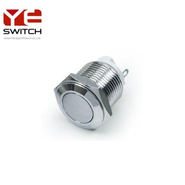 Quality Anti Vandal Metal Push Button 16mm Electrical Buttons And Switches For for sale