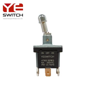 China High Current Industrical Toggle Switch Metal Locking Handle For Cranes for sale